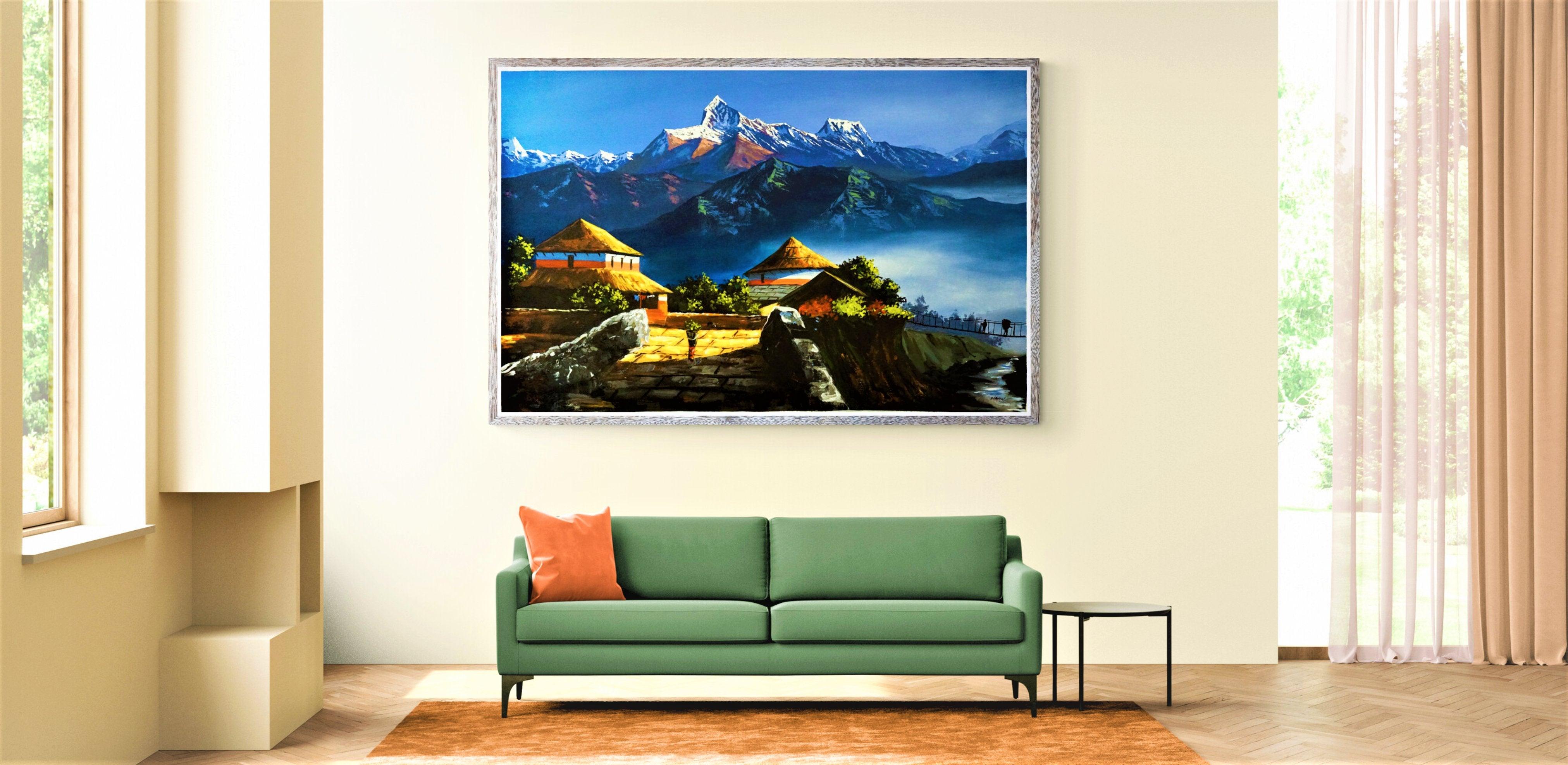Himalayan Arts - Hand paintings for Home Decor – Himalayas Shop