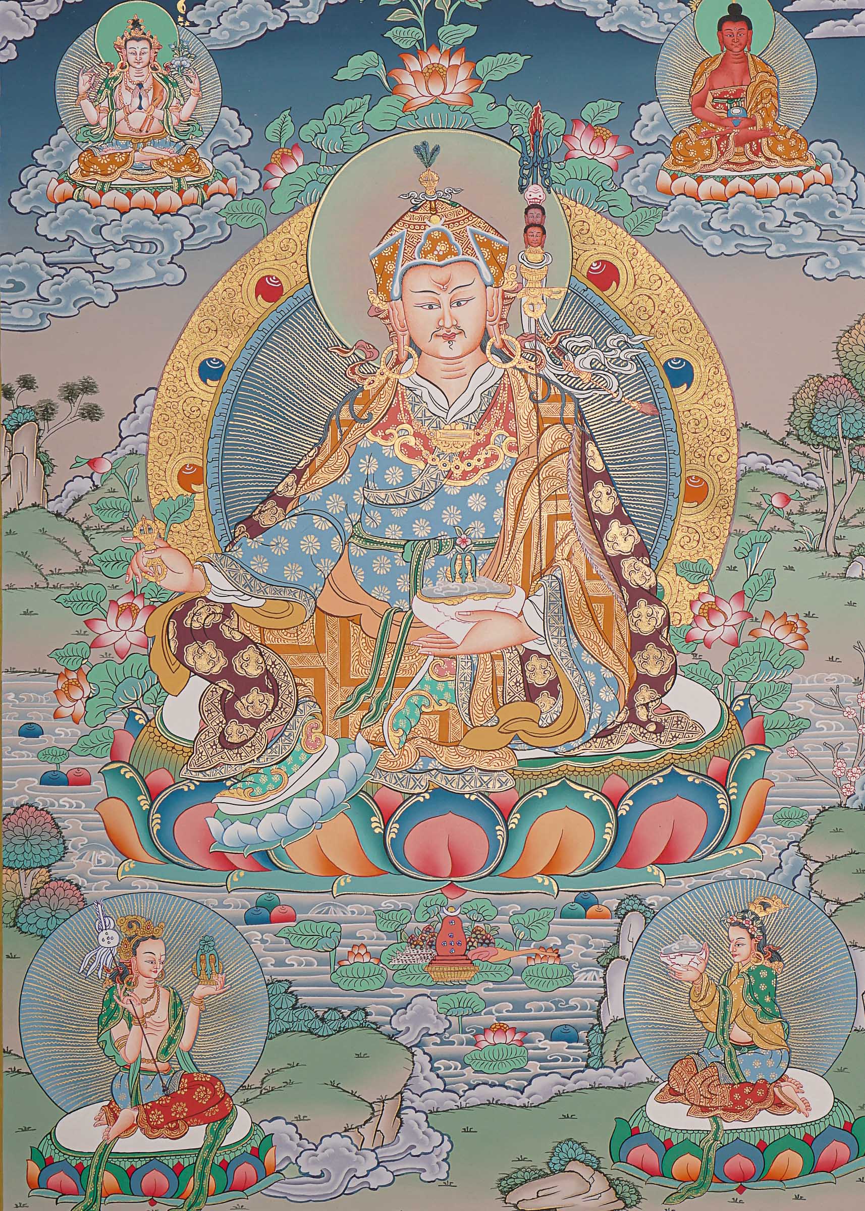 Guru Rinpoche Thangka | Shop Now – Himalayas Shop