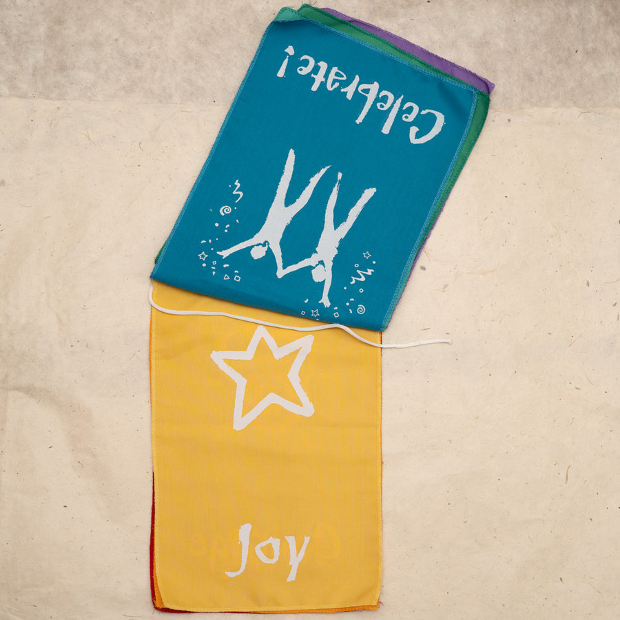 Positive Affirmations Prayer Flags for Wall Hanging – Himalayas Shop