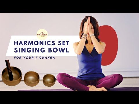 Sound Healing Bowl Set - For 7 Chakra