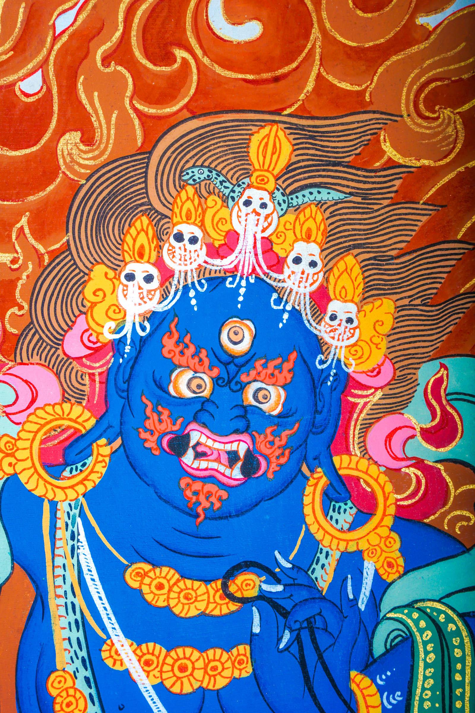Vajrapani Thangka Art