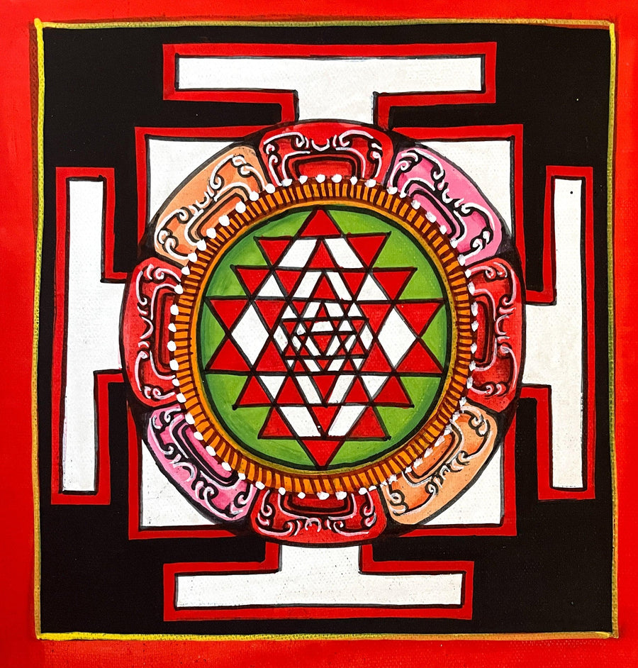 Shri Yantra Mandala Art - Explore Now – Himalayas Shop