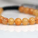 Yellow Quartz Bracelet | Natural Stone Beads